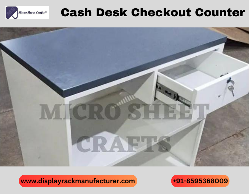 New Style Cash Desk Checkout Counter in Delhi India - Micro Sheet ...