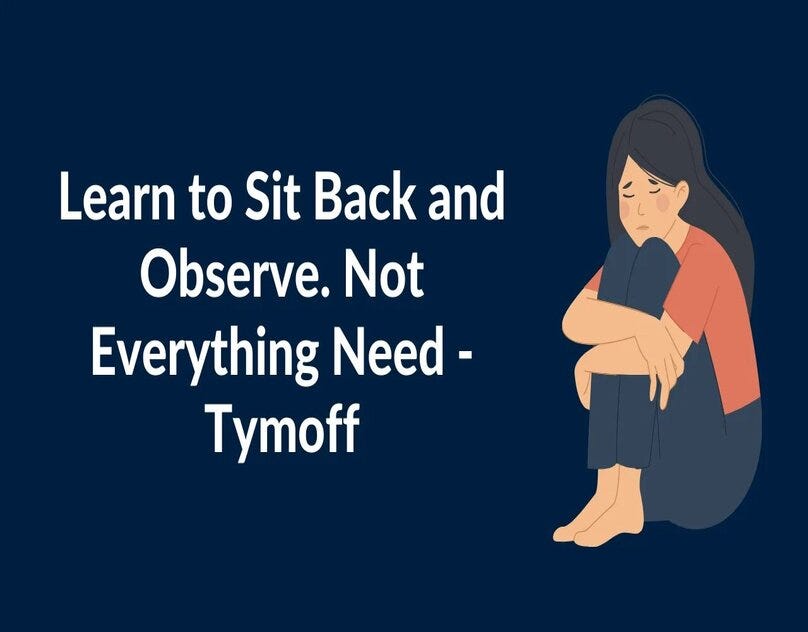 How can learning to sit back and observe improve decision-making skills ...