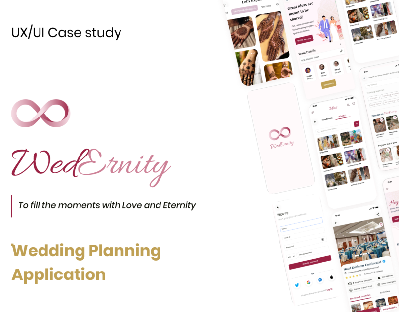 WedErnity — A wedding planning mobile application | by Aashvi bijal ...
