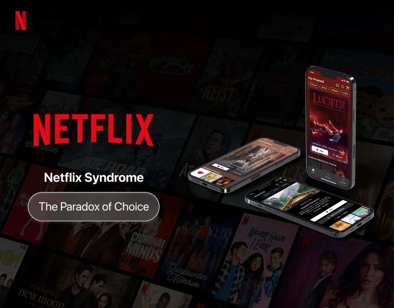 Netflix Syndrome — a UX/UI Case Study on the paradox of choice | by Arya Gawade | Medium