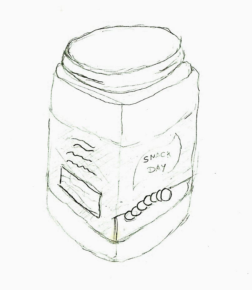 #5. Biscuit Jar | by Jacob Stone | 5 Minute Drawings | Medium