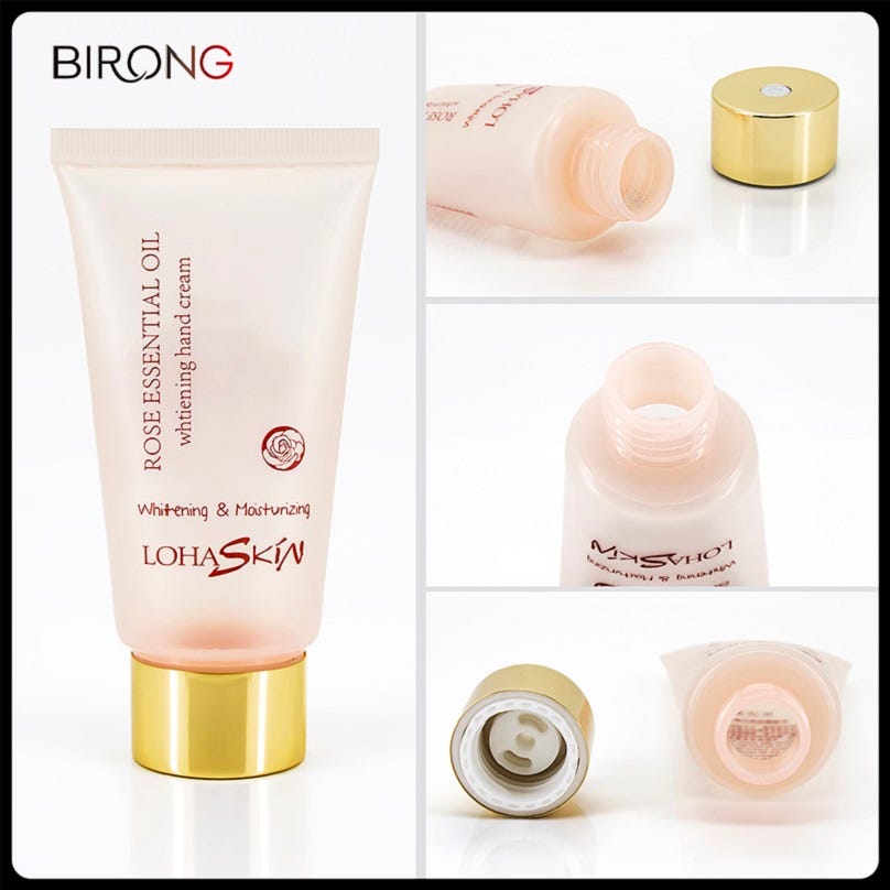 BiRong cosmetic PE tube offset printer with aluminum cap - Kane Lee ...