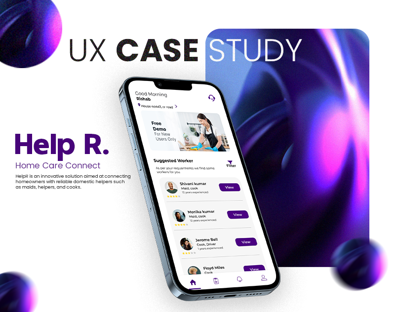 Help R. / Ux case study. HelpR is an innovative solution aimed… | by ux ...