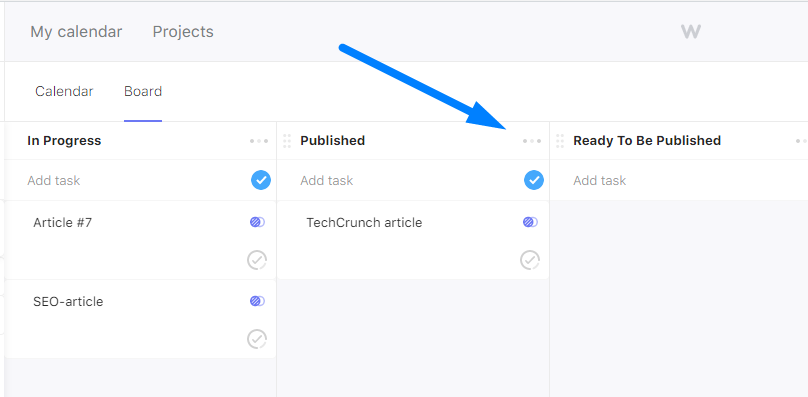 Weeek week #7: The management optimization and new features for tasks ...