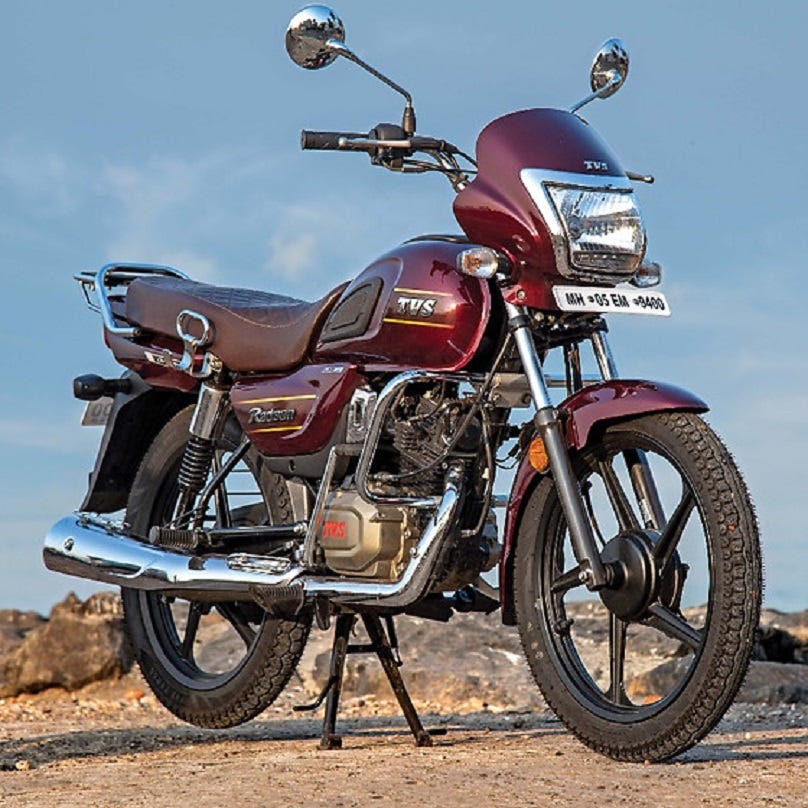 TVS Radeon — Stylish and Reliable Commuter Bike - Advaithsingh - Medium