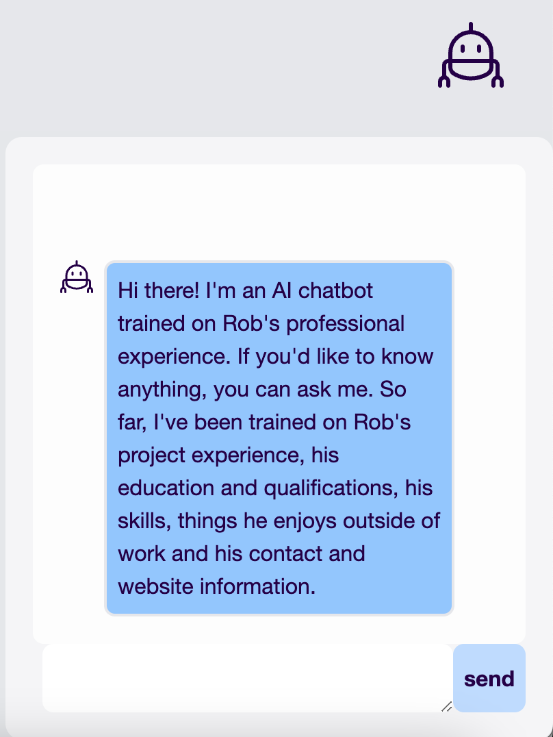 Talking Chatbots. Implementing a resumé chatbot using… | by Rob ...