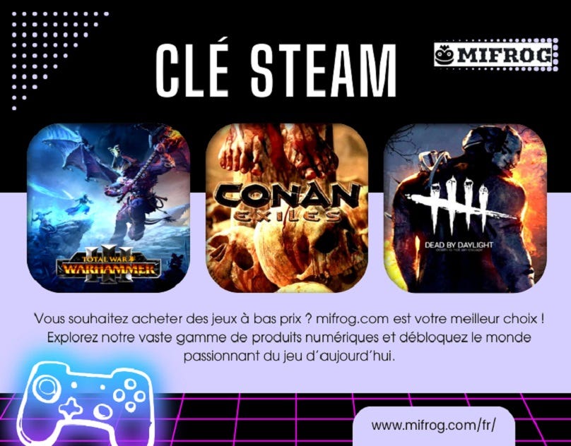 Clé Steam. 5 Conseils Pour Choisir La Plateforme… | by Mifrog French | Medium