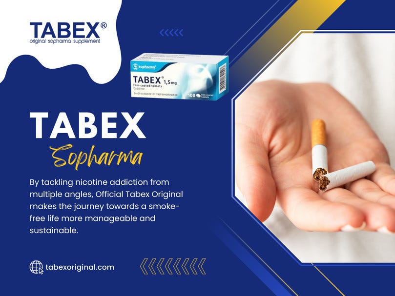 Nicotine addiction treatment | by Tabex Original | May, 2024 | Medium