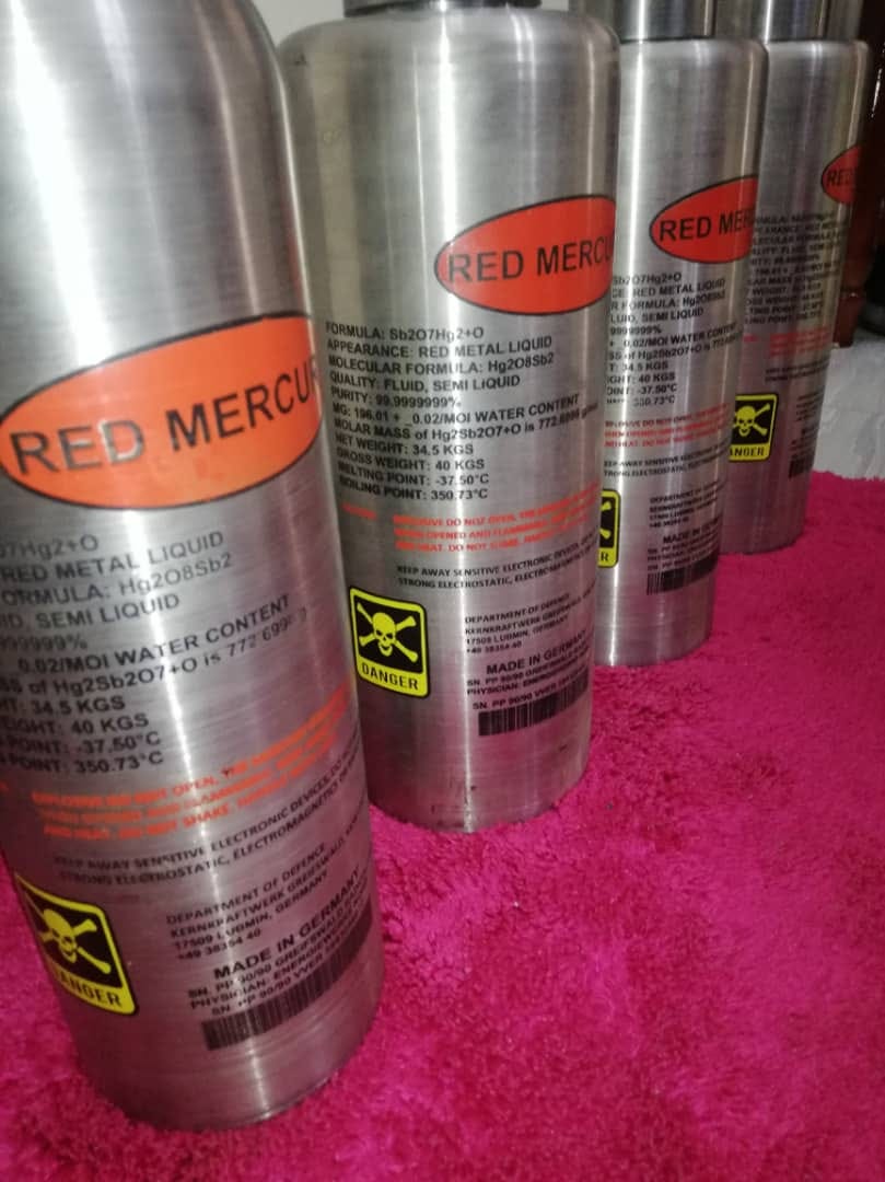 Red Mercury Supplier from Taiwan +254775287453 - Liquid Mercury - Medium