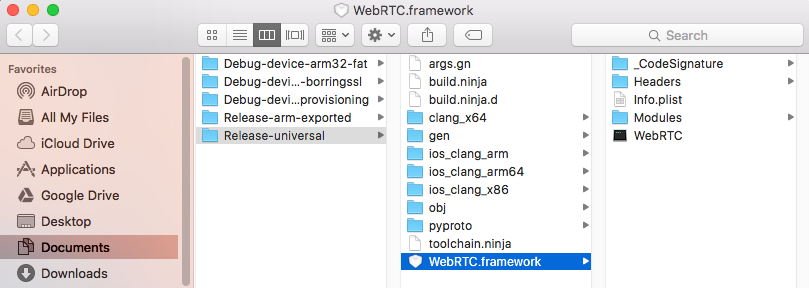 Building a Fat WebRTC framework on iOS | by Antonis Tsakiridis | Medium