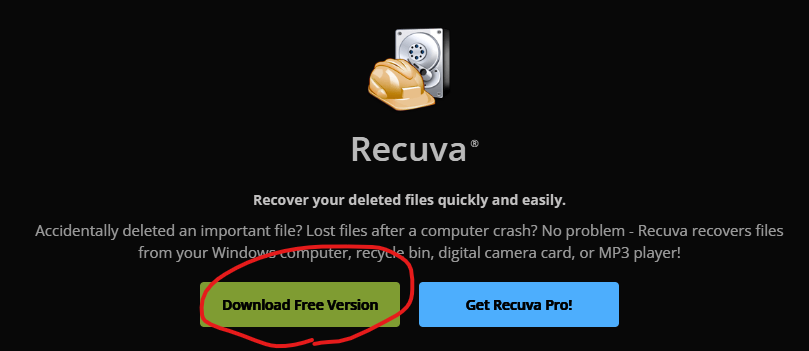 Introducing Recuva A File Recovery Program For Windows By