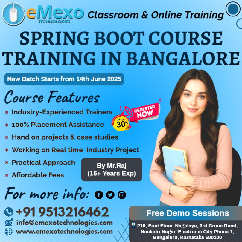 Spring Boot Course Training In Electronic City, Bangalore | by eMexo ...