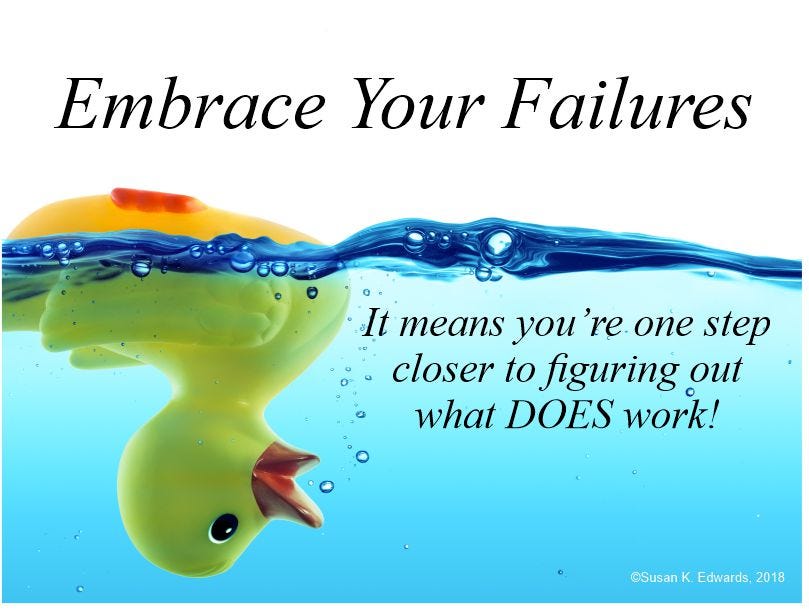 Fear Of Failure And How To Overcome It | by Susan Edwards | Medium