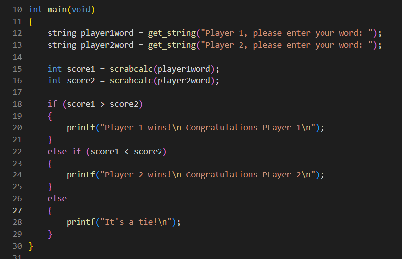 Creating Scrabble: CS50 — Week 2 🧩 | by Amanda Ari | Medium