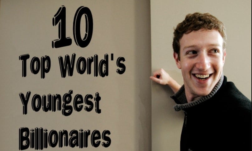 Top 10 Richest Young Billionaires in The World | by Johana Stivens | Medium