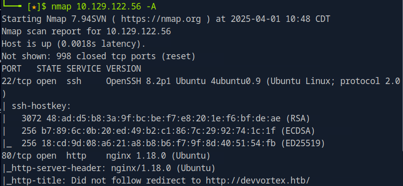 Devvortex. Devvortex is easy linux machine in… | by Ferdinand | Medium