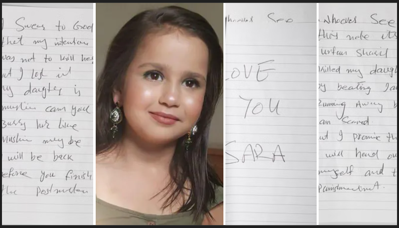 Father Writes Notes After Killing Her Daughter: Sara Sharif Case | by ...