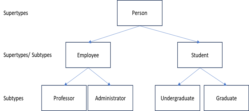 Supertype and Subtype. In data modeling, particularly in the… | by Agha Mustafa Ali Khan ...
