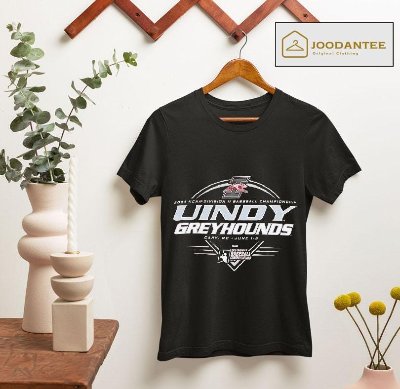 Ncaa Division Ii Baseball Championship Uindy Greyhounds 2024 Shirt ...