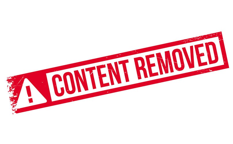 [Removed]. [Removed] | by [Bad] Ideas For Writers (& Life) | Medium