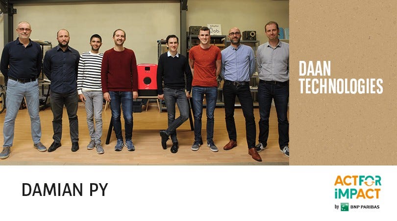 Rencontre avec Damian Py, cofondateur de Daan Technologies | by Act for impact by BNP Paribas ...