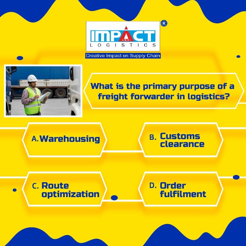 Quiz of the month! Lets check your knowledge in logistics services ...