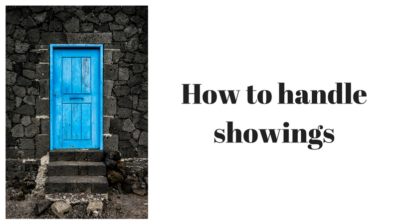 How to Handle Showings. So you have done everything right. | by Kyle ...