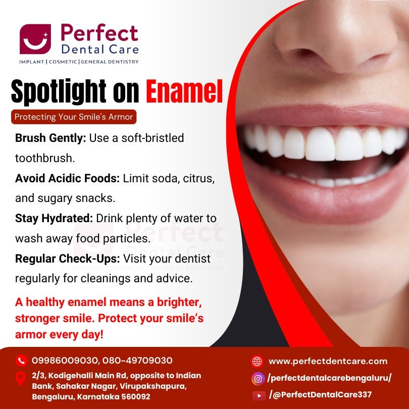 Protect Your Smile: How to Strengthen Your Enamel | Perfect Dental Care, Sahakarnagar, Bangalore ...
