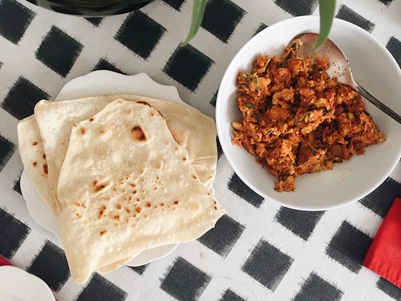 Chapatis — Unleavened Indian Bread | by Vatsala Murthy | Medium
