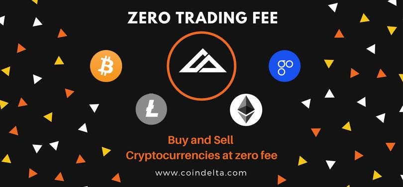 Coindelta — Trade cryptocurrencies at zero fee. | by Rajdeep Singh ...