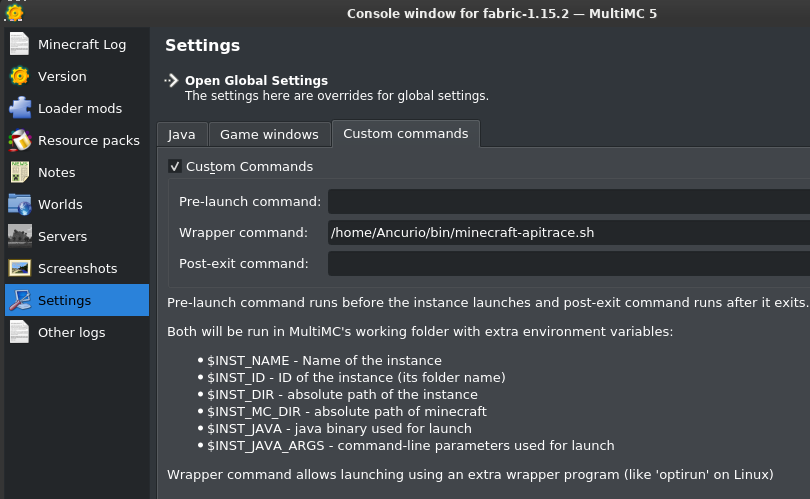Debugging OpenGL issues in Minecraft mods using apitrace | by Jonas Kulla | Medium