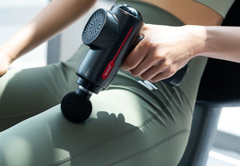 Leg Massage Gun. Suffering from a stiff and sore leg… | by beoka | Medium
