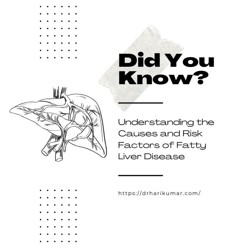 Understanding the Causes and Risk Factors of Fatty Liver Disease | by ...