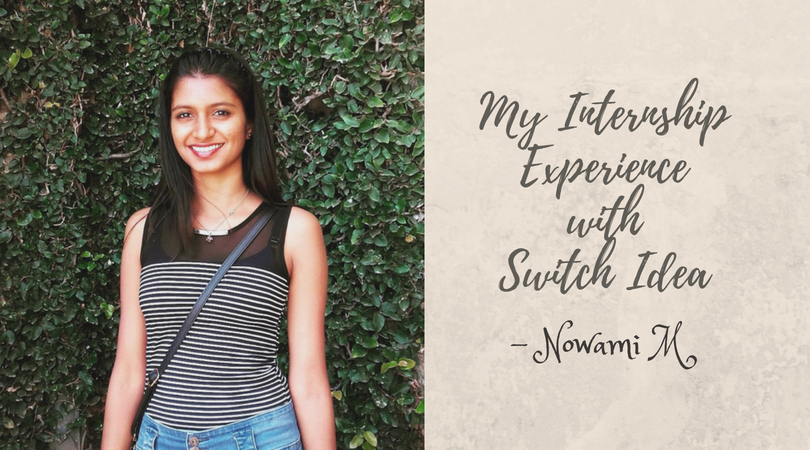 My Internship Experience with Switch Idea — Nowami M | by Switch Idea - Your Internship Advisor ...