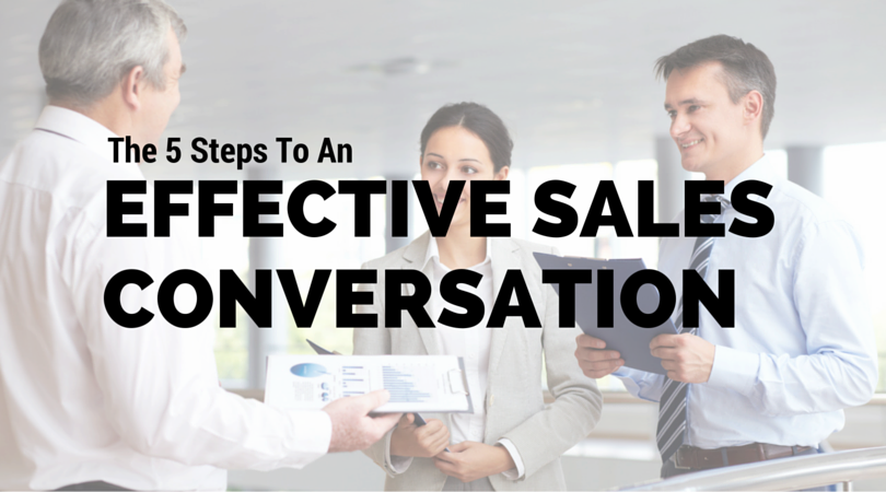 The 5 Steps To An Effective Sales Conversation | by Elliot Begoun | Medium