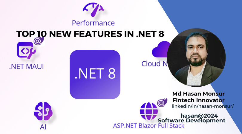 New Features in .NET 8 for Application Development | by Engr. Md. Hasan Monsur | Tech Tools | Medium