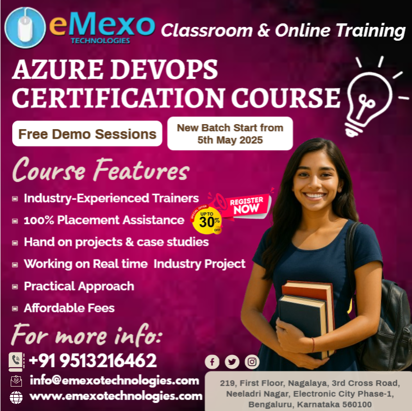 Azure DevOps Course Training In Electronic City, Bangalore at eMexo Technologies | by eMexo ...