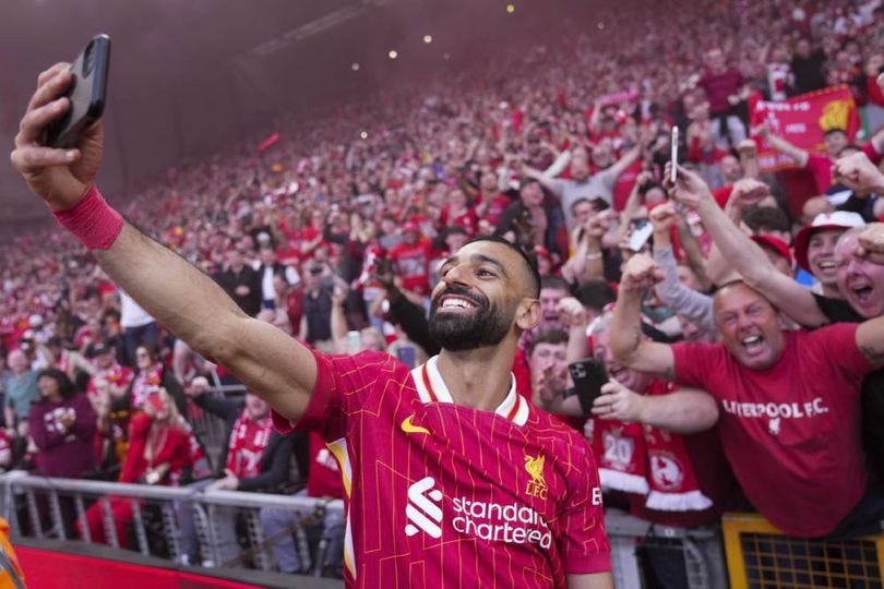 KOIN313 — Mohamed Salah Unggah Selfie Bersejarah Usai Bawa Liverpool Juara | by Ayam Kinantan ...