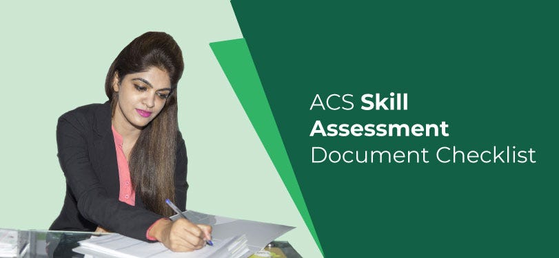 ACS SKILL ASSESSMENT DOCUMENT CHECKLIST | by Acsrplreportaustralia | Medium