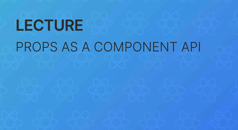 Props as a Component API. When we build a reusable component, we… | by ... Props as a Component API. When we build a reusable component, we… | by ...