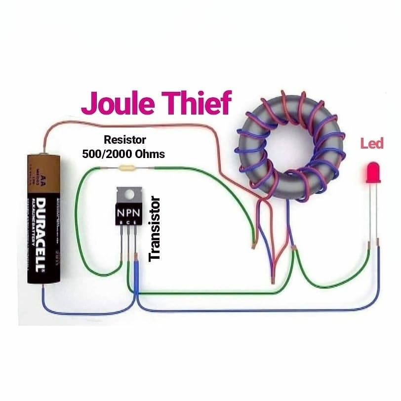 Joule Thief Explained at Christie Llamas blog