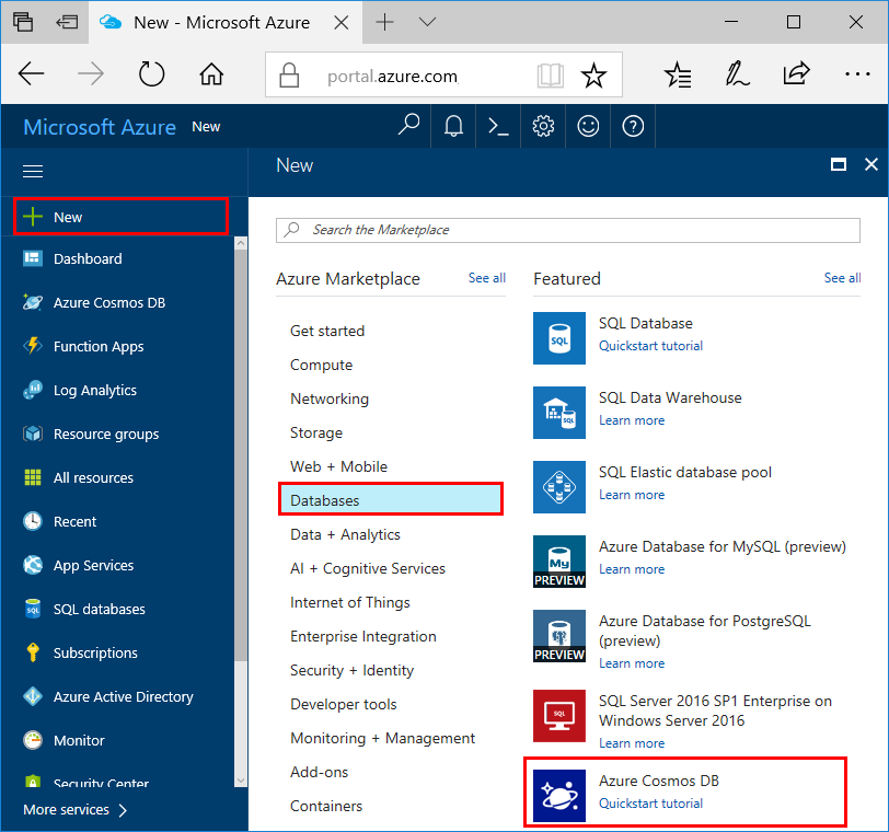 Get Started with CosmosDB SQL API | by Jeremy Likness | Developer for Life | Medium