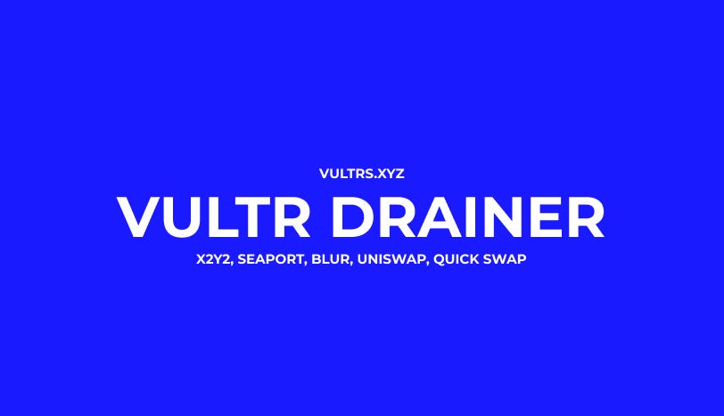 Vultr Drainer | Tokens | Nft | Eth | by Vultr Drainer | Nov, 2023 | Medium