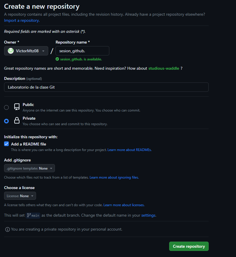 Laboratorio Git y Github. Crea proyecto de repositorio en Github… | by ...