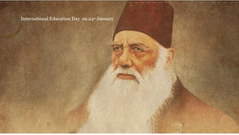 Sir Syed Ahmad Khan | by Husnain Ibrahim | Medium