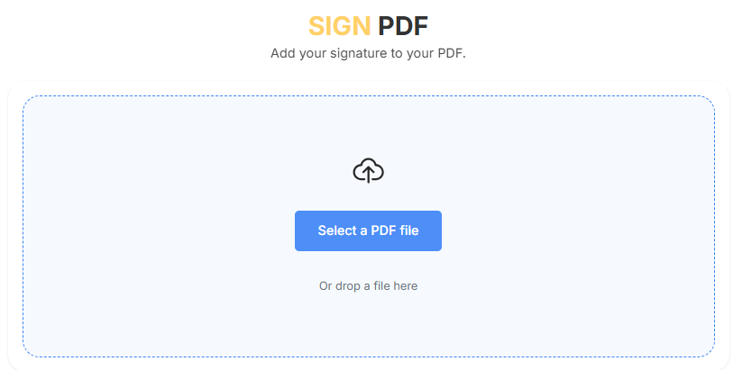 Effortlessly Insert Your Signature into PDFs with EDITPDF - EDITPDF ...