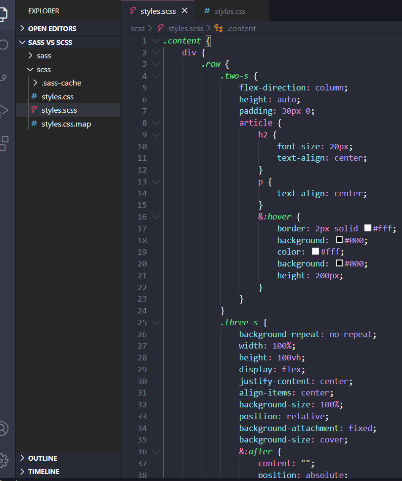 Why Sass is a little cleaner than Scss | by Rodrigo Figueroa | Geek ...