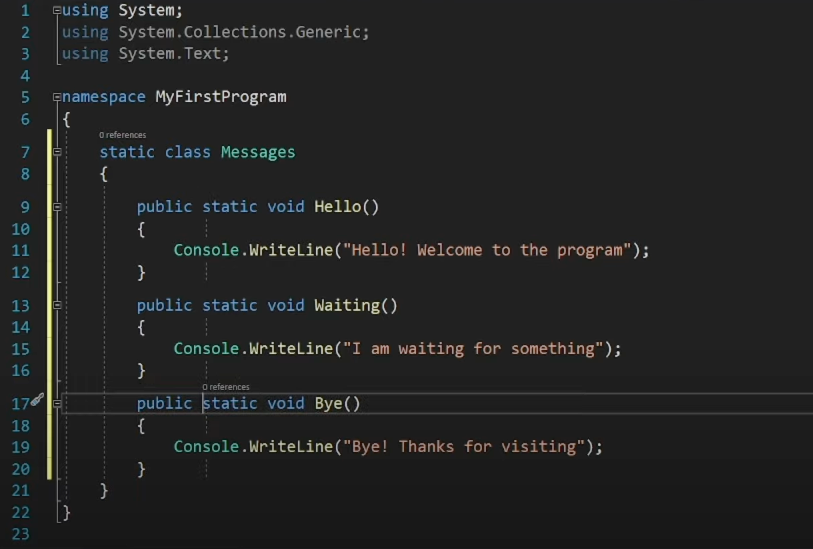 C# 全域變數與static關鍵字. 之前只有寫過C/C++，要實現全域變數只要簡單的將該變數寫在最外面就好，但開始寫… | by HenryCCapy | Medium
