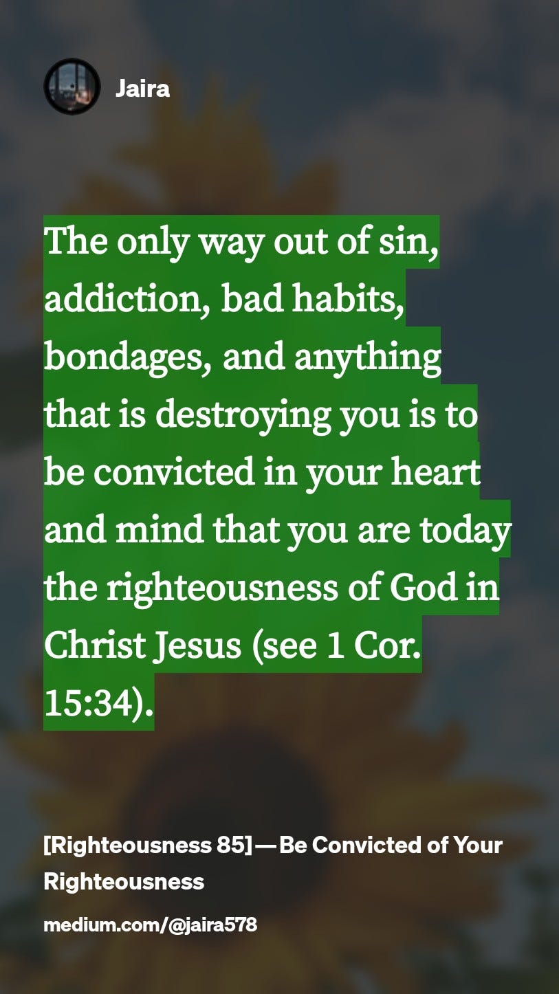 Thank You, Father, it isn’t the knowledge of sin that gives me the ...