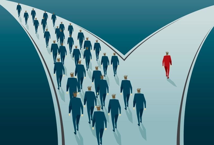 Choose your own path now the right path - Word Garden - Medium